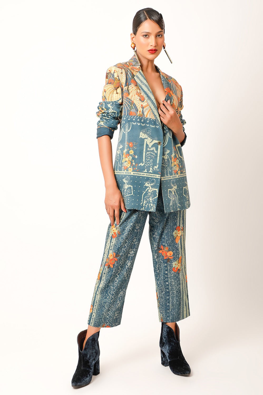 RAMAYANA PRINTED PANT SUIT